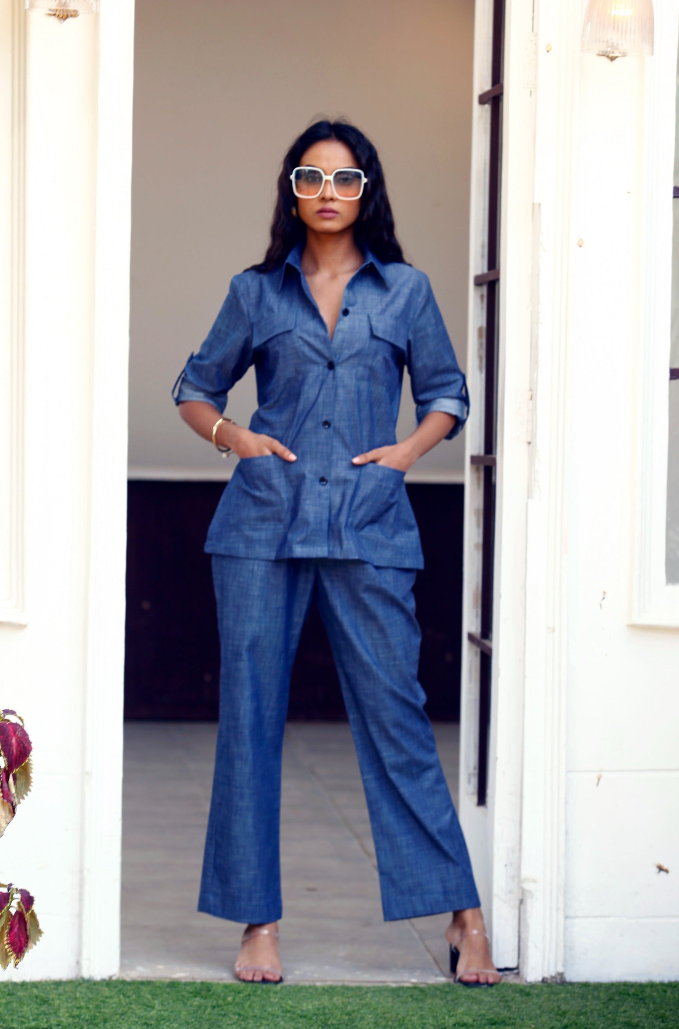 IVARA - Cotton Denim Co-ord Set – être